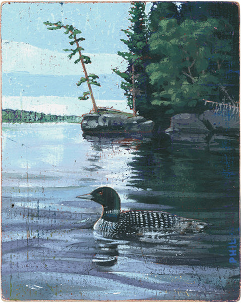 Loon Icon Print – Adirondack Life
